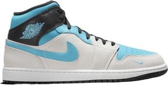 Nike Jordan Air 1 Mid Se - Homme (Summit White/Blue Chill/Anthracite), Blanc sommet/bleu froid-noir, 11.5