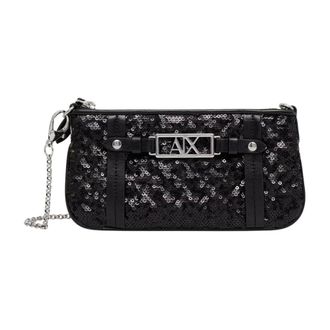 A|X Armani Exchange Mini sac &agrave; bandouli&egrave;re - Femme - Sacs - Noir - Taille: ONE Size