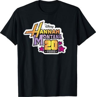 Disney Hannah Montana 20th Anniversary Official Logo T-Shirt