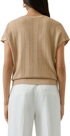 s.Oliver Black Label Strickpullover mit Struktur Muster