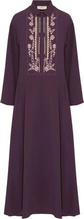 Beatrice .B Femme, Robes, Violet, Taille: 36 FR 6642 Woven Tower B Dress