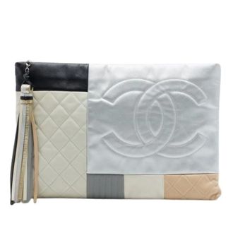 Chanel Sac bandouli&egrave;re matelass&eacute; patchwork doccasion - Femme - Pre-owned - Multicolore - Taille: ONE Size