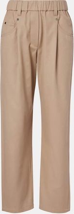 Brunello Cucinelli Gerade Hose aus einem Baumwollgemisch