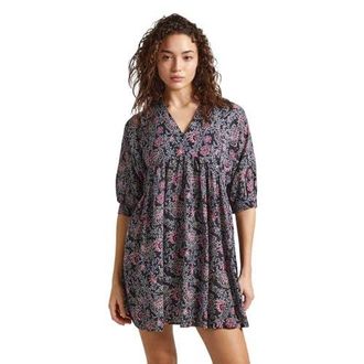 Pepe Jeans London Darcy Robe, Gris (Infinity Grey), M Femme
