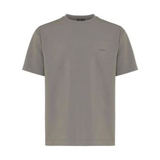 Genti Homme, Tops, Gris, Taille: XL T-shirt à manches courtes en différentes couleurs