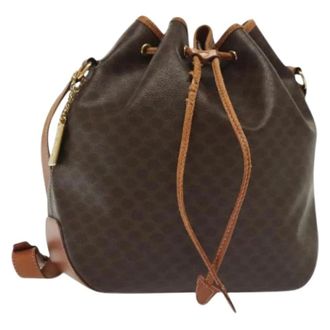 Celine Pre-owned Cuir sacs-celine - Femme - Pre-owned - Brun - Taille: ONE Size