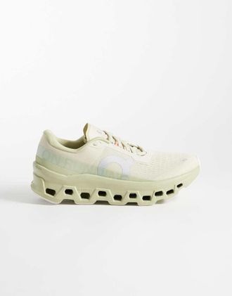 On Cloudmonster 1 Laufsneaker in gedecktem Gelb-Neutral