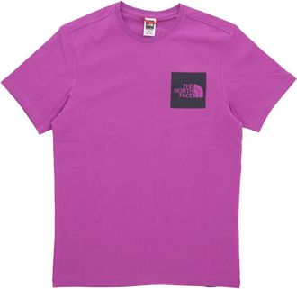 The North Face Purple Cactus Flower Fine Tee - - Sport - Herren - Lila - XL
