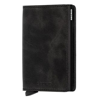 Secrid Kartenetui Slimwallet mit RFID-Schutz in der Farbe Black in der Gr&ouml;&szlig;e 6,8x10,2x1,6 cm, SV-Black