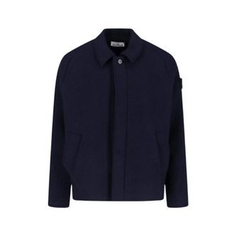 Stone Island Leichte Jacken - - Jackets - Herren - Blau - L