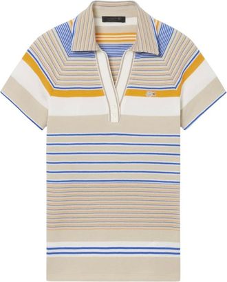 Lacoste Femme, Tops, Multicolore, Taille: 40 FR NAT Polo Plage