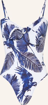 Vilebrequin Bandeau-Badeanzug Lucielle weiss
