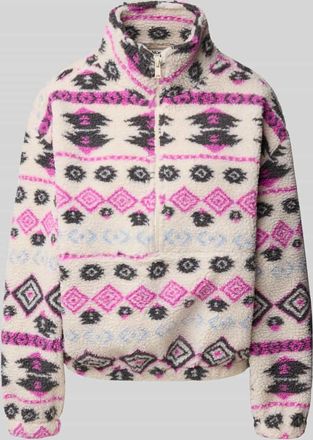 Only Regular Fit Sweatshirt mit Allover-Muster Modell JANNE