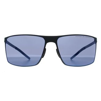 Porsche Design Rectangle Herren Grau Blau Spiegel P8667