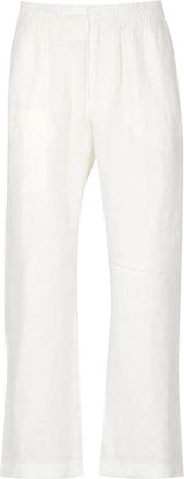 Blauer Homme, Pantalons, Blanc, Taille: W33 Pantalon &agrave; Cordon de Serrage Gove