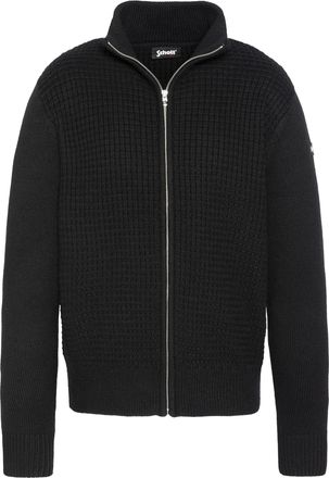 Schott NYC Herren Pldonovan2 Sweater Cardigan, Schwarz, X-Large