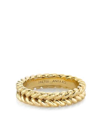 Anita Ko bague en or 18ct tressée