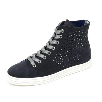 Hogan Rebel Scarpa Laser Studs Schuh - - Shoes - Damen - Blau - 36 EU
