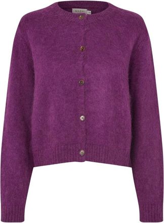Masai Strickjacken - - Knitwear - Damen - Lila - XL