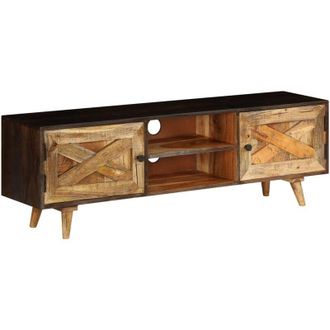 vidaXL Prolenta Premium TV-Schrank Massivholz Mango 140x30x45 cm