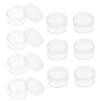 OSALADI Aufbewahrungsbox Kunststoff Mit Schraubverschluss 10 St&uuml;cke Uhrenzubeh&ouml;r Sortierbox F&uuml;r Kleine Teile Und Schmuck Sicheres Aufbewahren F&uuml;r Zuhause Und 