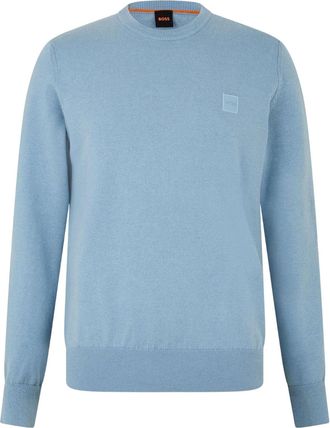 HUGO BOSS Kanovano Pullover f&uuml;r Herren, Rundhalsausschnitt (Pastellblau)