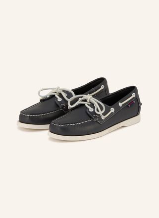 Sebago Bootsschuhe Docksides Portland blau