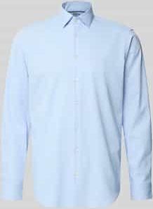 Jake*s Regular Fit Business-Hemd mit Knopfleiste