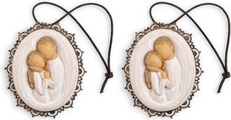 Willow Tree Embrace Hanging Ornament (Packung mit 2)