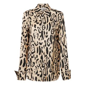 Sportmax Femme, Blouses et Chemises, Multicolore, Taille: 36 FR Chemise &agrave; Boutons sur le Devant