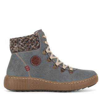 Rieker Schn&uuml;rschuhe Rieker Z6648-14 Blau
