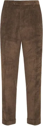 Barba Homme, Pantalons, Brun, Taille: 3XL Pantalon en velours c&ocirc;tel&eacute; extensible