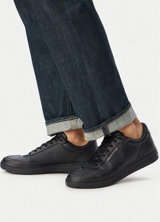 Tommy Hilfiger Sneakers Th Basket Core Leather FM0FM05927 Schwarz