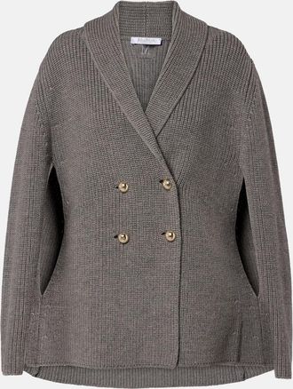 Max Mara Cape Agenzia aus Schurwolle