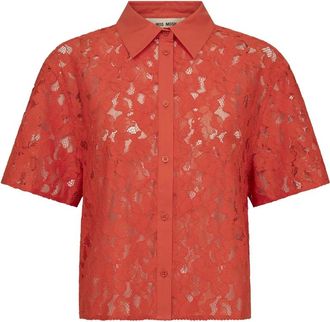 Mos Mosh MOS Mosh, Femme, Blouses et Chemises, Orange, Taille: 42 FR Shirt