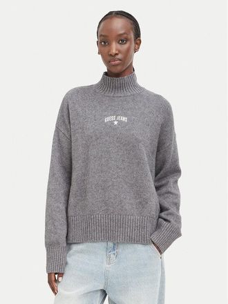Guess Pullover W6BR09 Z1252 Grau Relaxed Fit
