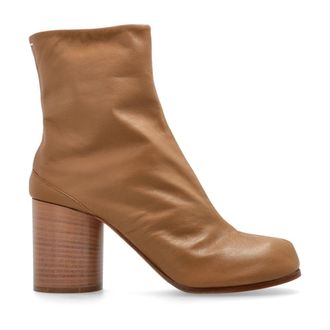 Maison Margiela Ankle Boots mit Absatz und Tabi-Ausschnitt - - Shoes - Damen - Beige - 37 EU
