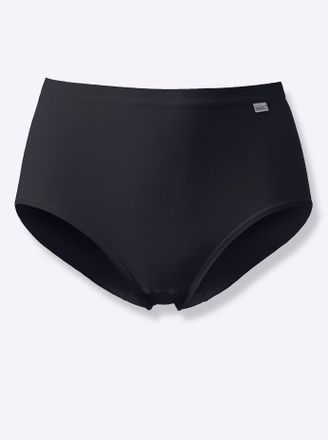 Speidel Taillenslip SPEIDEL, Damen, Gr. 42, 3 Stk., schwarz, 95% Baumwolle, 5% Elasthan, Unterhosen Taillenslip, Topseller