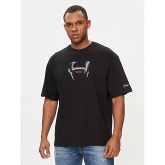 Redefined Rebel T-Shirt Pedro 221166 Schwarz Regular Fit