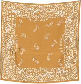 Mantero 1902 Paisley-print Silk Scarf