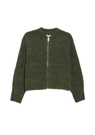 s.Oliver Cardigan Strickjacke Melierte Boucl&eacute;-Strickjacke