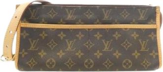 Louis Vuitton Pre-owned Popincourt Long Monogram Shoulder Bag - Femme - Pre-owned - Brun - Taille: ONE Size