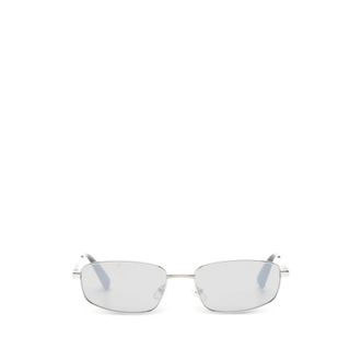 Jacquemus Sera Sonnenbrille mit rechteckigem Rahmen - - Accessories - Damen - Grau - ONE SIZE