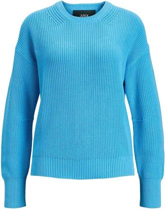 Jack & Jones Damen JXMILA Twist Crew Neck Knit NOOS Pullover, Aquarius, S