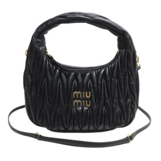 Miu Miu Mini sac bandouli&egrave;re Pre-owned - Femme - Pre-owned - Noir - Taille: ONE Size