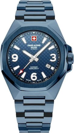 Swiss Alpine Military Avenger 42 mm Uhr - - Accessories - Herren - Blau - ONE SIZE