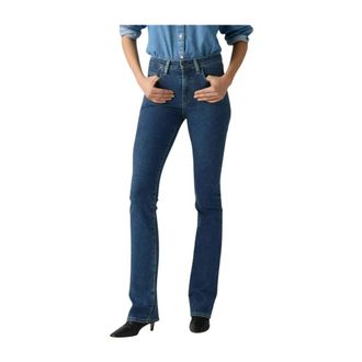 Levi's 725 High Rise Bootcut - - Jeans - Damen - Blau - W26 L32