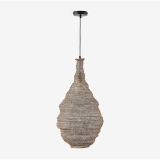 Sklum Suspension de plafond &Oslash;40 cm en fer Beneida SKLUM Beige Cr&egrave;me