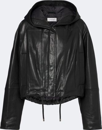 Sportmax Cropped-Lederjacke