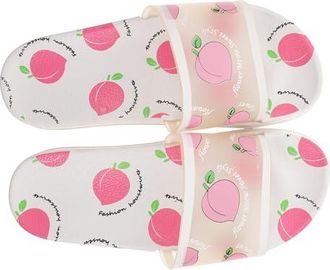 UPKOCH Sandales Femme &eacute;t&eacute; Plage L&eacute;g&egrave;res Antid&eacute;rapantes Motif Fruits Confortables pour Int&eacute;rieur Ext&eacute;rieur